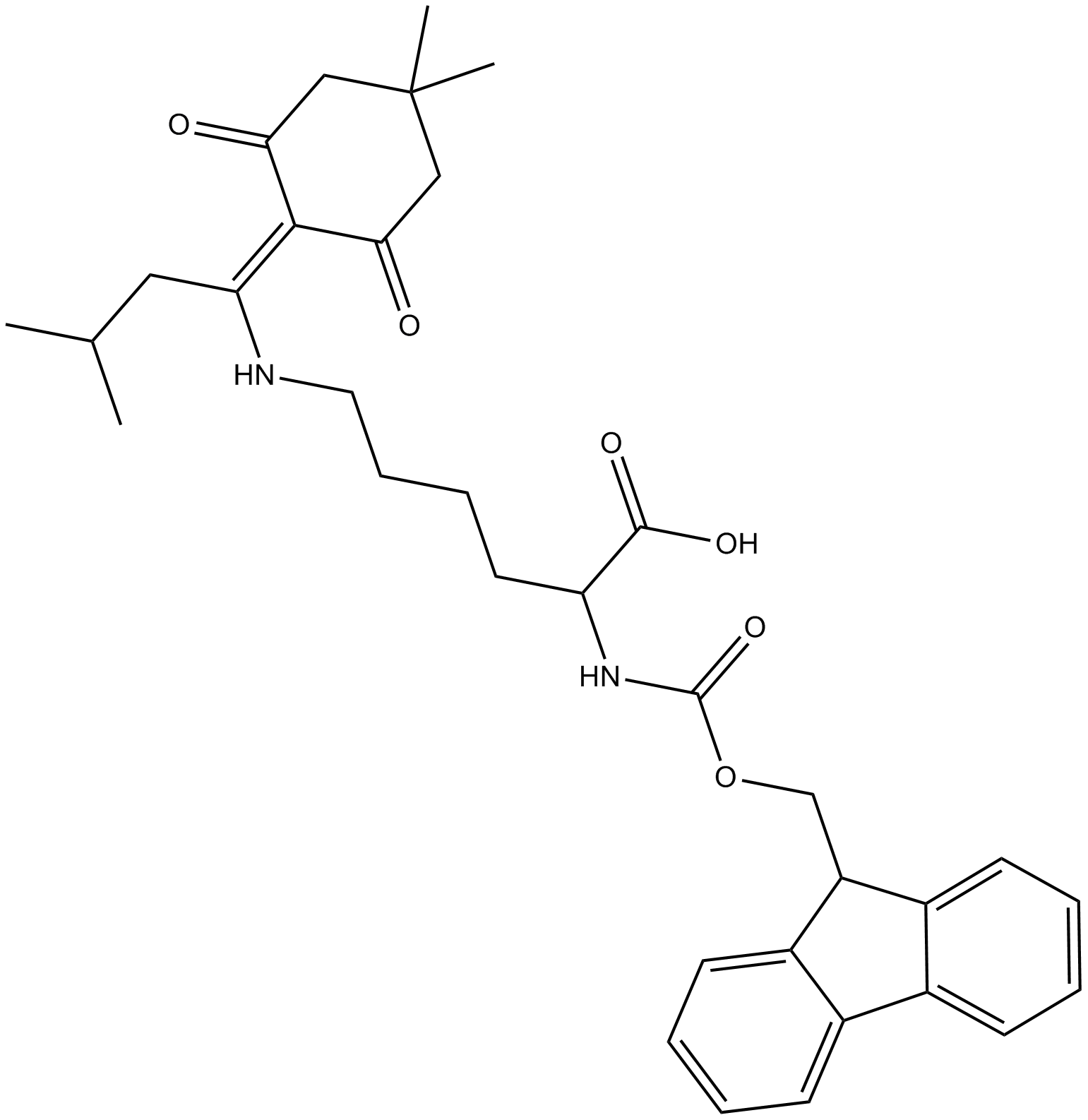 美国APExBIO中文官网 - Fmoc-Lys(ivDde)-OH